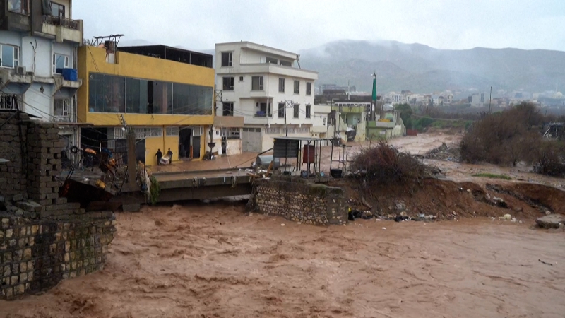 Torrential rain causes deadly flooding in Iraq