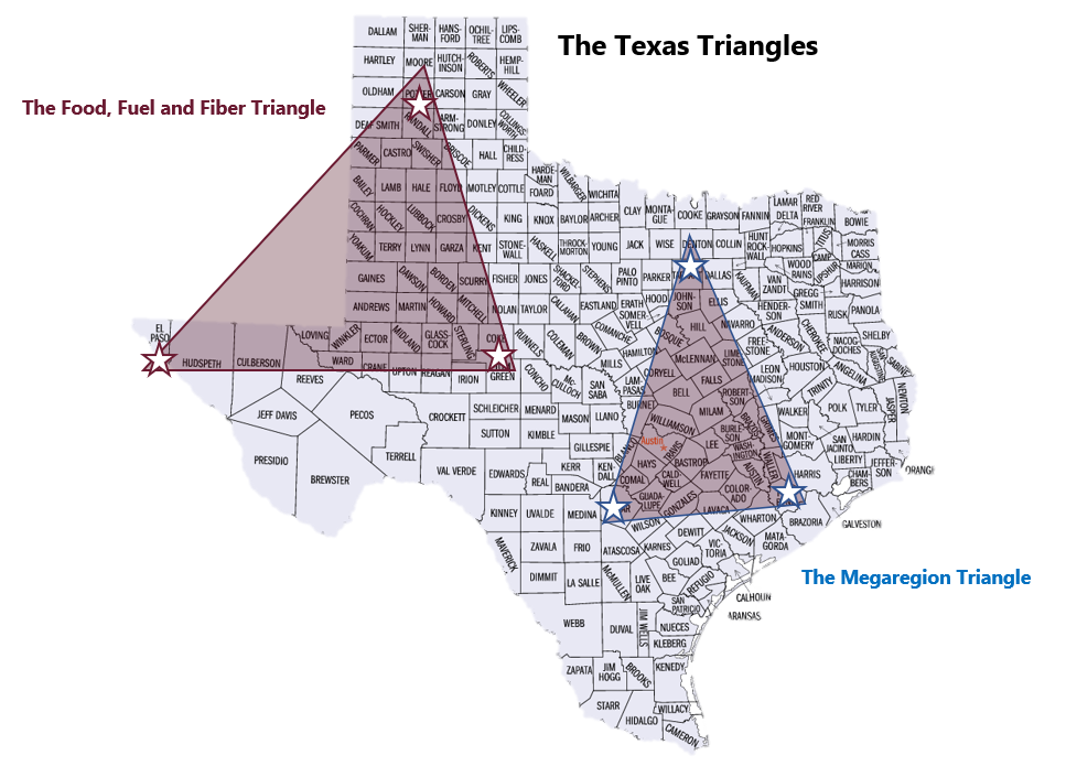 Part 6: Regional educational attainment in the Texas Triangles