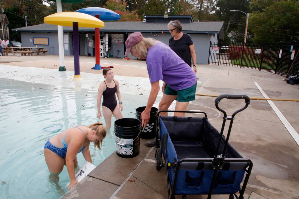 Pools, bottles, creeks: How one Western NC community is finding water ...