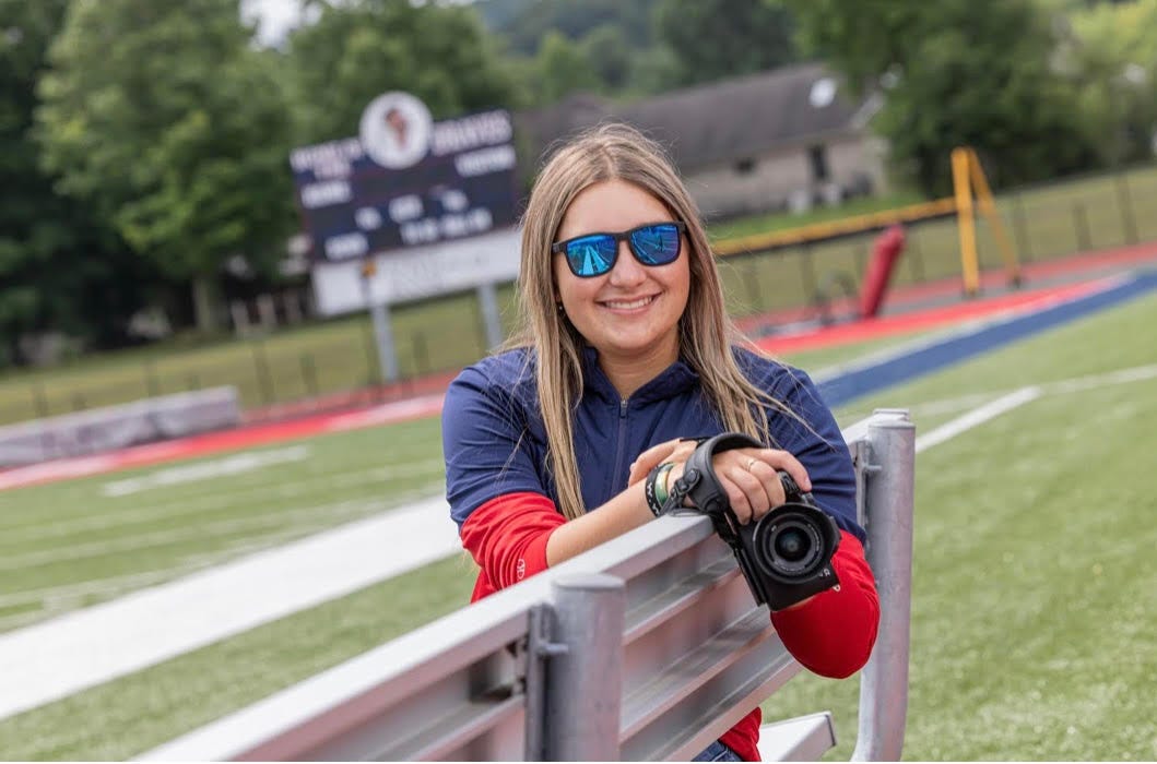 Natalie Holbrook discovered her career path after announcing a ...