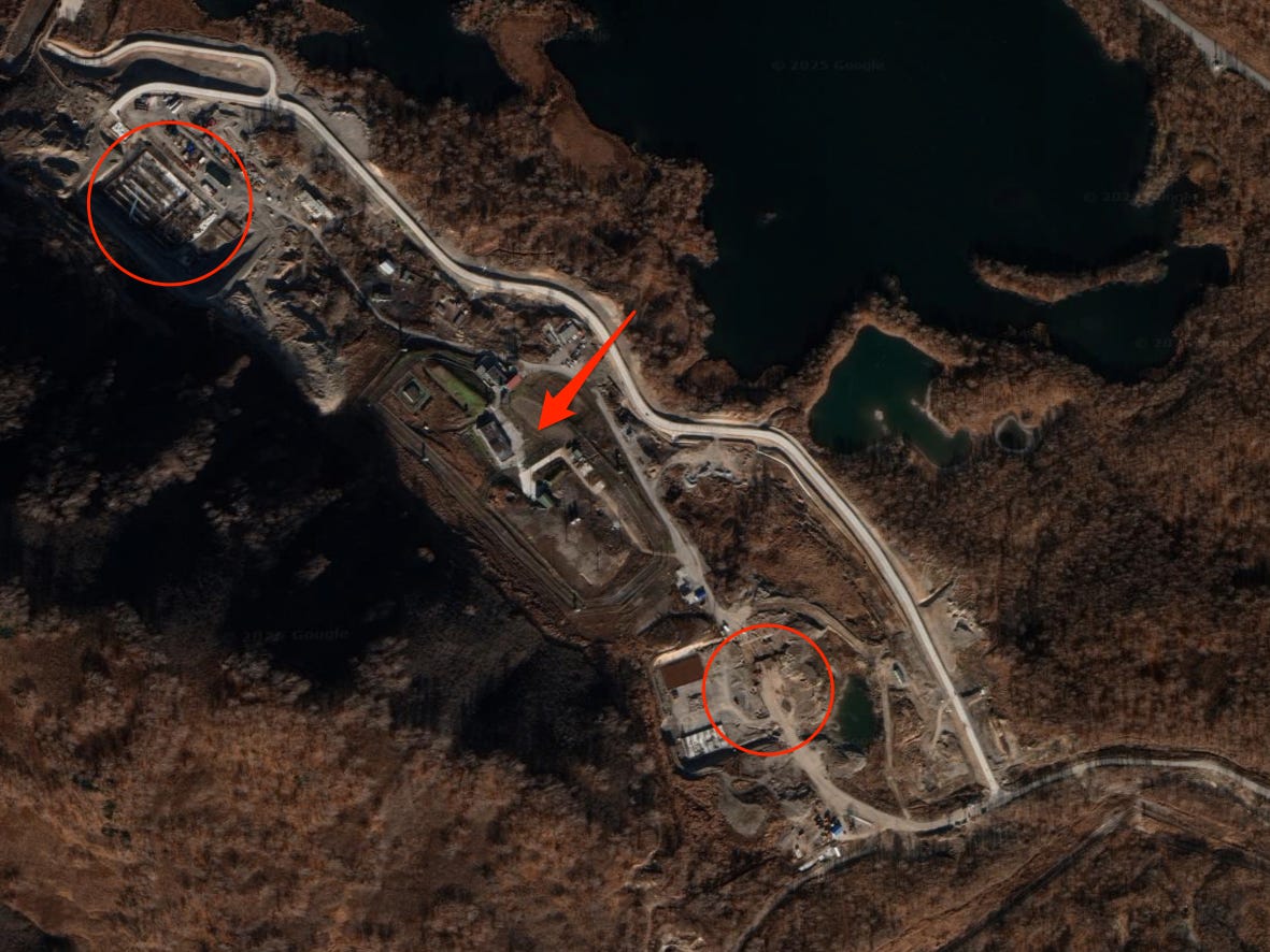 Satellite photos show how Russia is building up 5 of its secret nuclear ...