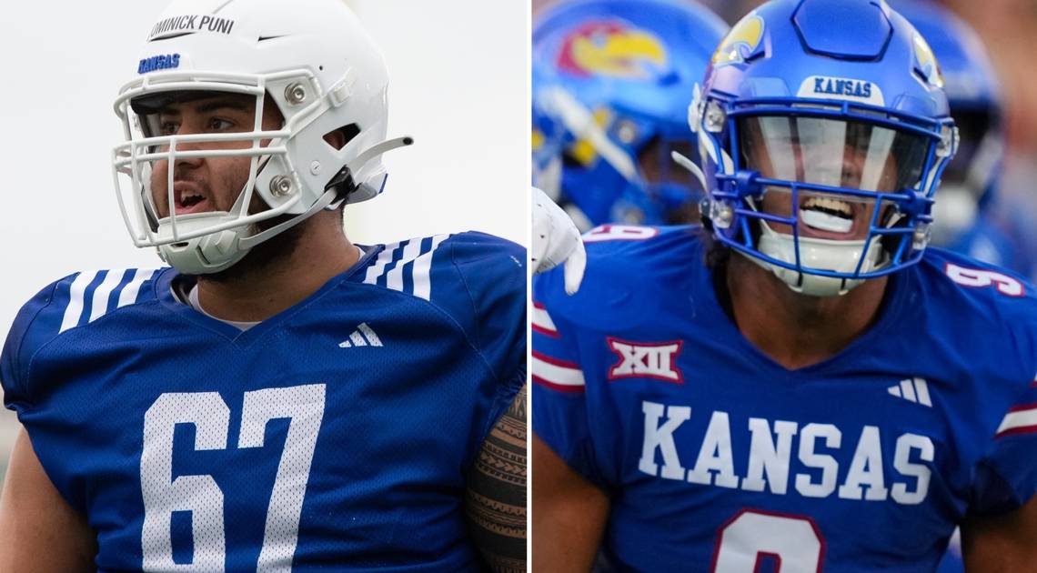 Kansas Jayhawks football’s Dominick Puni, Austin Booker opt out of ...
