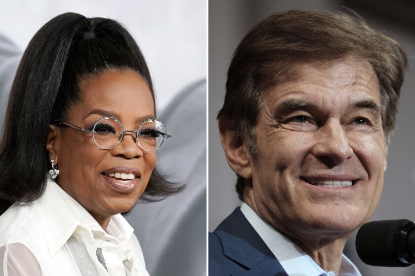 Oprah Winfrey bails on old pal Dr. Oz and endorses John Fetterman in ...