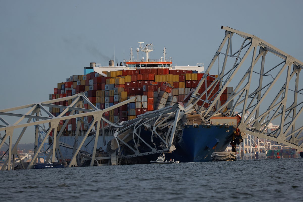 Cargo ship warned it had ‘lost control’ moments before Baltimore Key ...