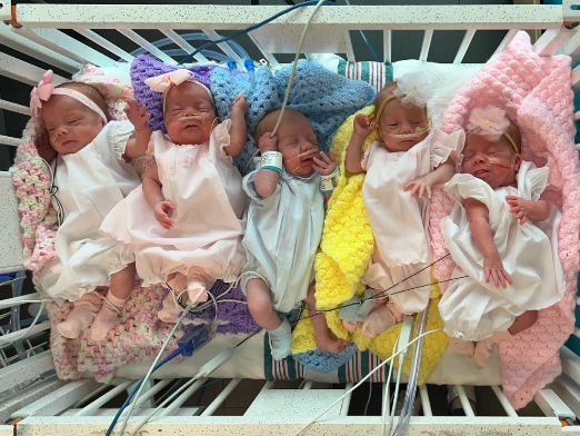Parents of the rare Mississippi quintuplets share a medical update