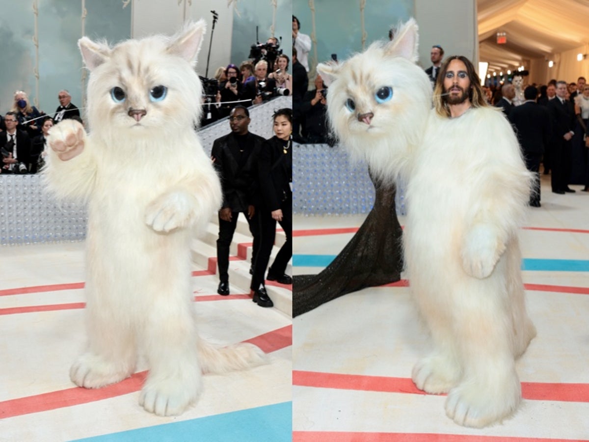Jared Leto amuses Met Gala viewers with over-the-top interpretation of ...