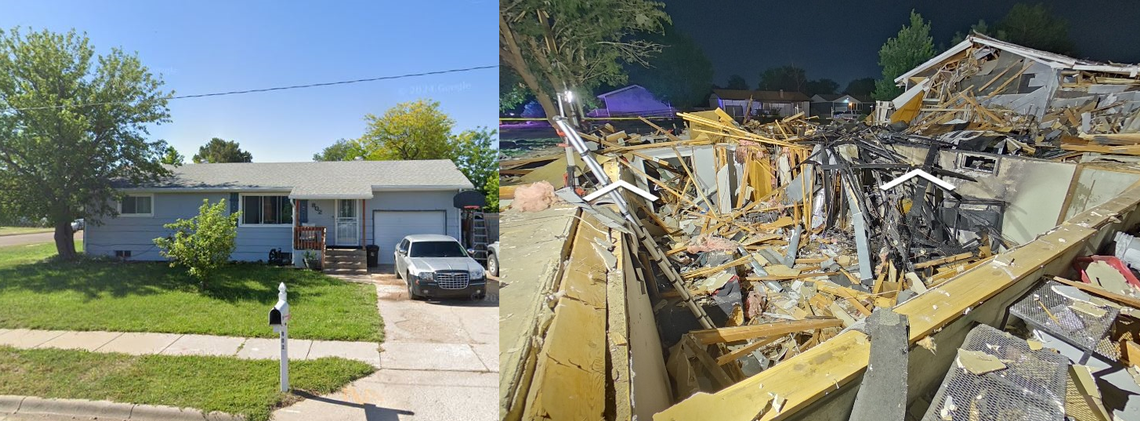 Kansas home leveled in natural gas leak explosion when teen turned on stove
