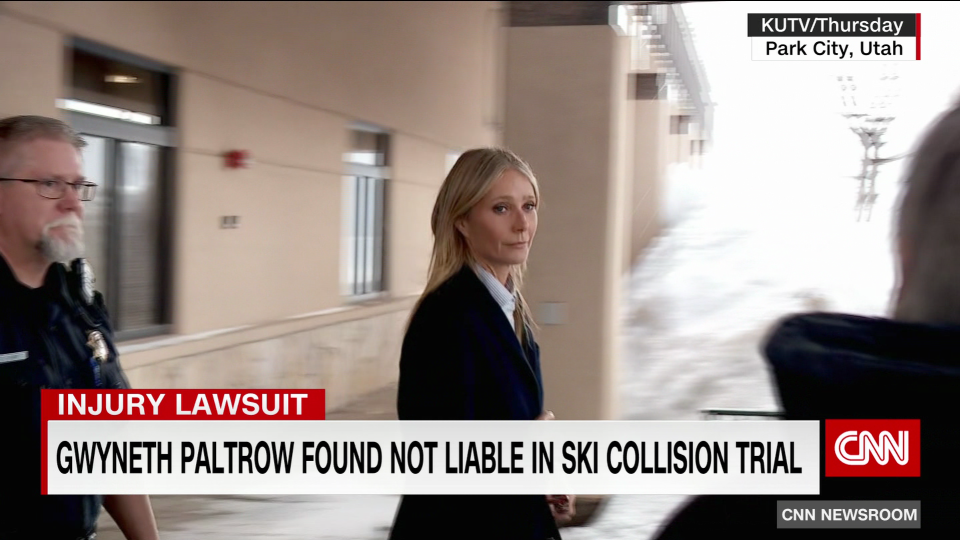 Gwyneth Paltrow wins ski collision trial