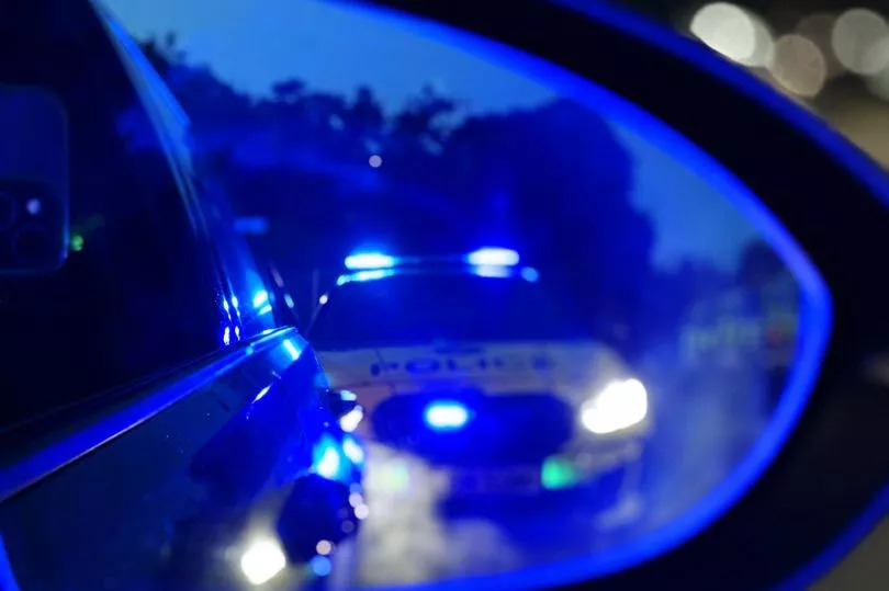 Stinger device used as police chase stolen BMW on M1 motorway - Yahoo ...