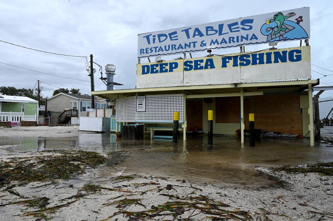 How much rain and storm surge did Hurricane Idalia bring to Manatee ...
