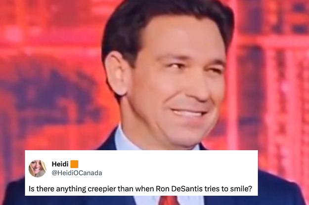 People Are Finding Out Ron DeSantis Has No Idea How To Smile After His ...