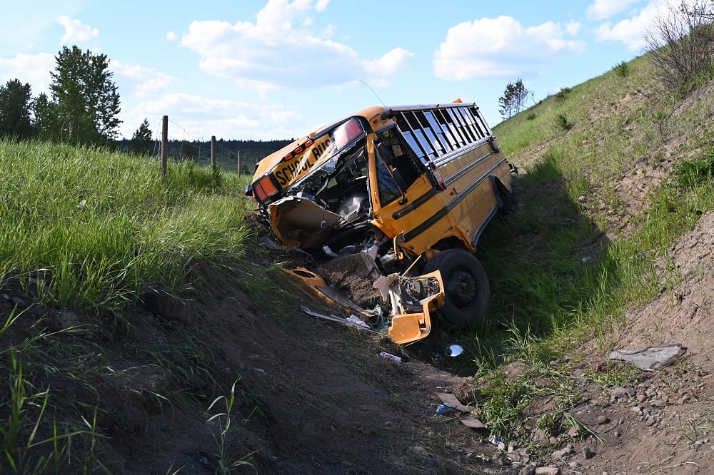 100 Mile House school bus crash happened after driver suffered 'medical ...