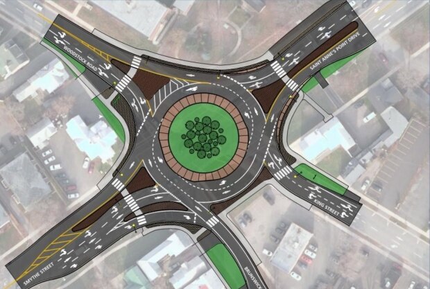 New roundabout has eliminated congestion, says Fredericton traffic ...