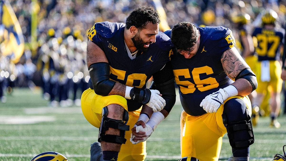 Michigan football lands 2027 OL over 2 Big Ten rivals - Yahoo Sports