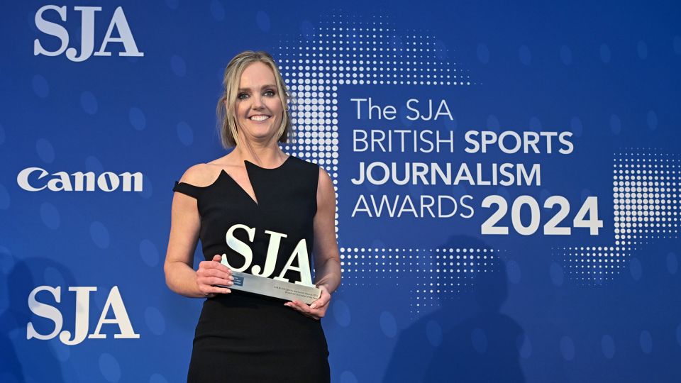 CNN Sports’ Amanda Davies named Broadcast Journalist of the Year at SJA British Sports ...