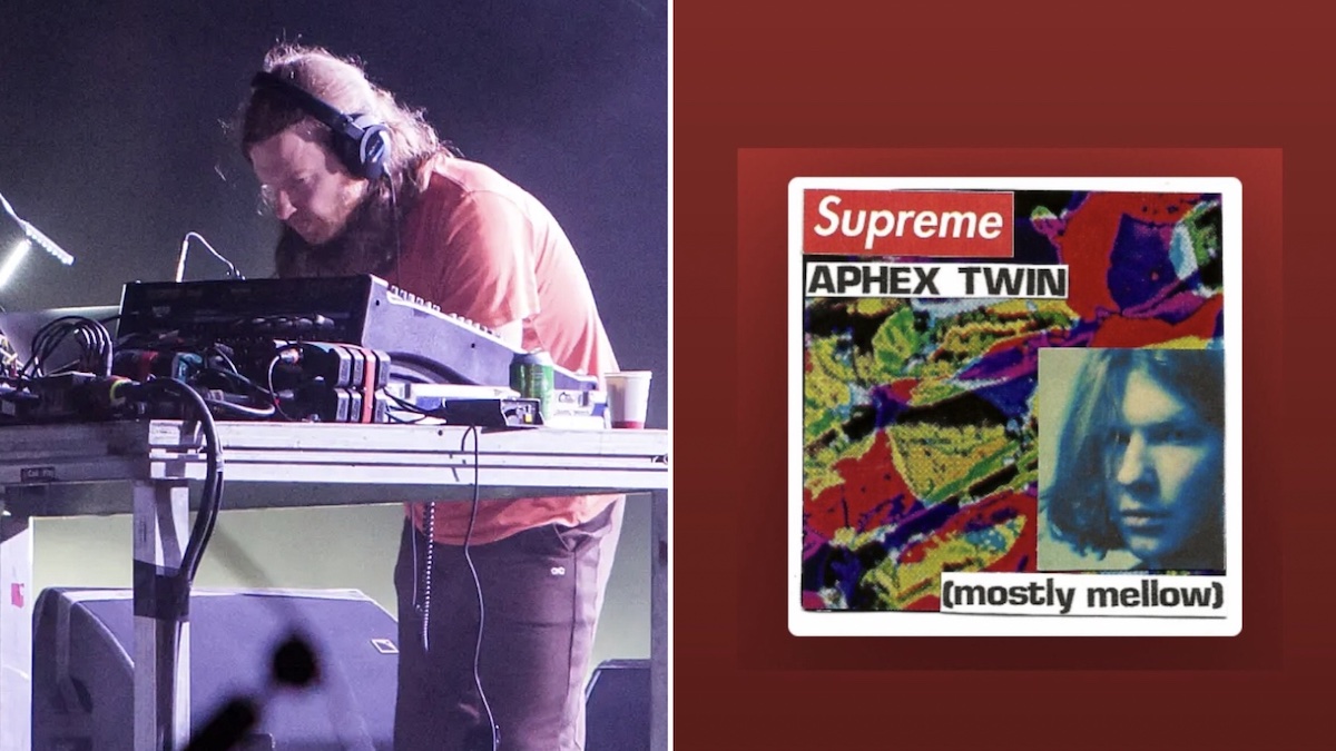 Aphex Twin Curates a Massive 191-Song Playlist for Supreme