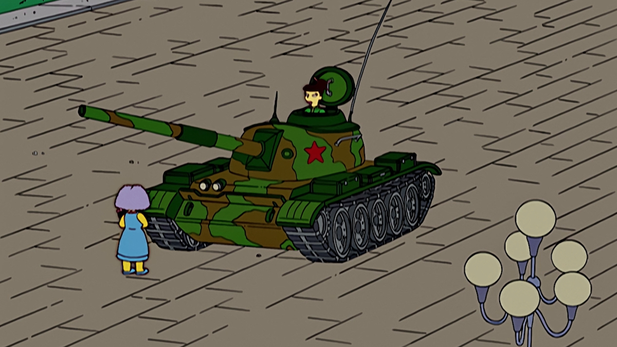 The Simpsons Episode with Tiananmen Square Reference Cut from Disney+ ...