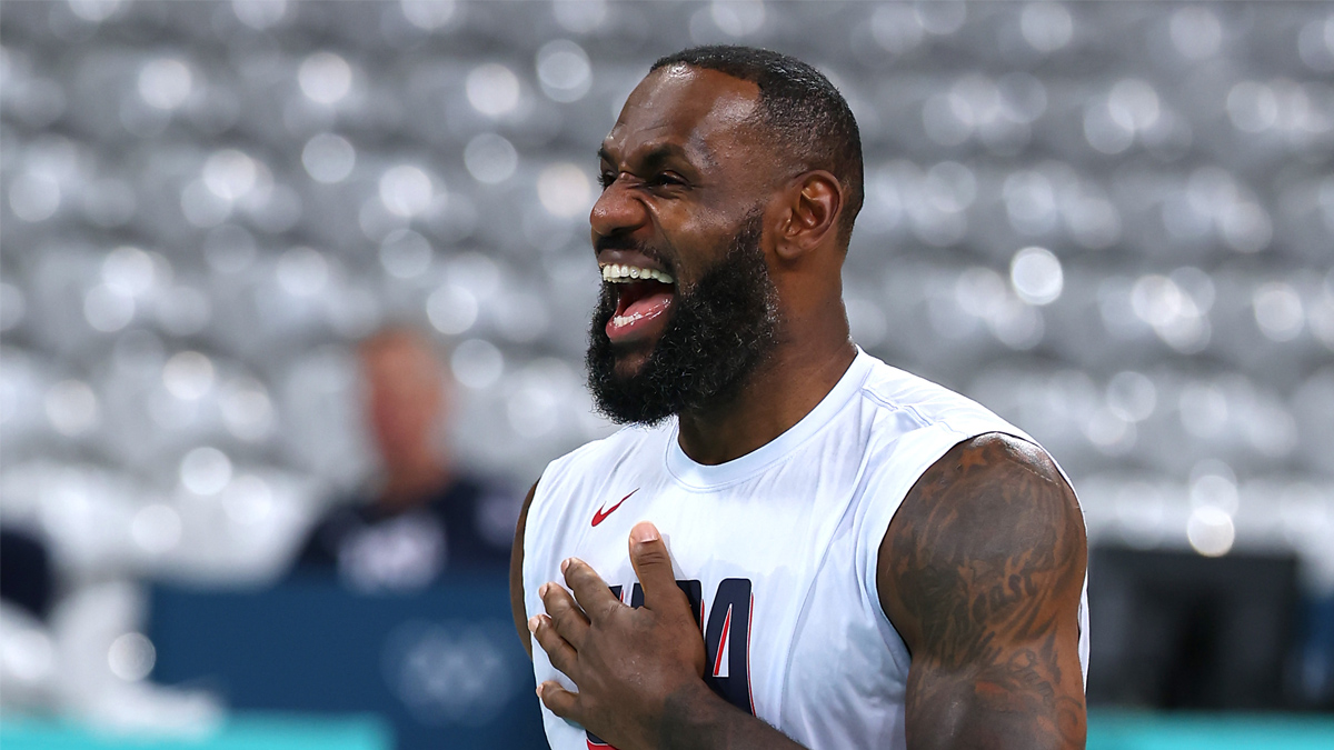 Why LeBron is perfect flagbearer for Team USA at Paris Olympics - Yahoo ...