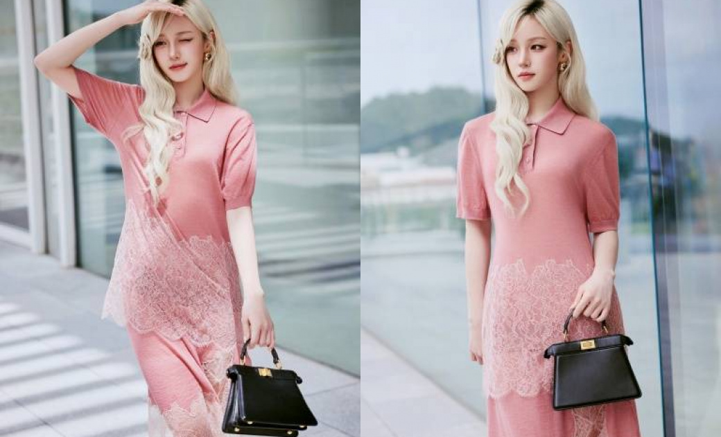 《快訊》I-DLE宋雨琦確定後天9/10來台！將現身台北101 FENDI BFF House ！還沒出發粉嫩穿搭已經上熱搜！