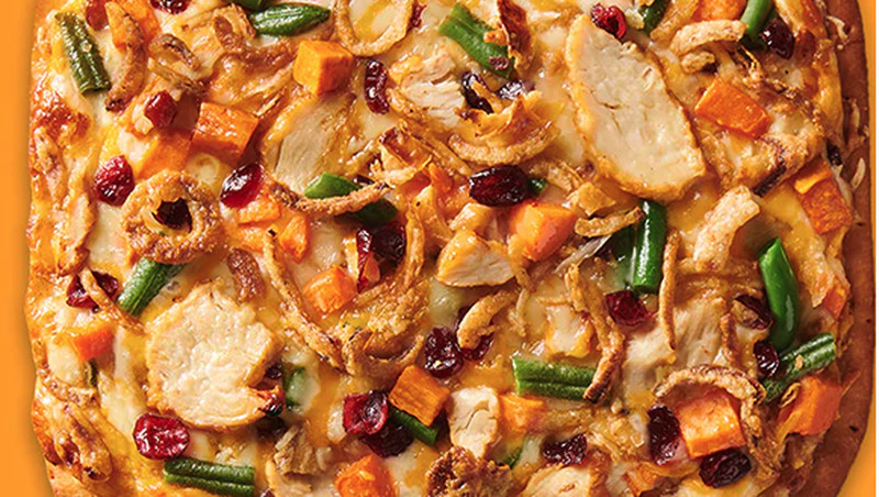 DiGiorno launches Thanksgiving pizza topped with turkey, gravy and more