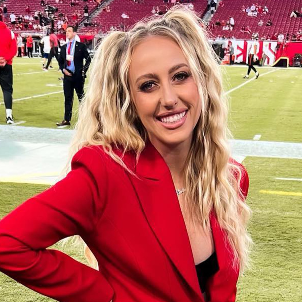See Pregnant Brittany Mahomes Crash Husband Patrick's "Business Trip ...