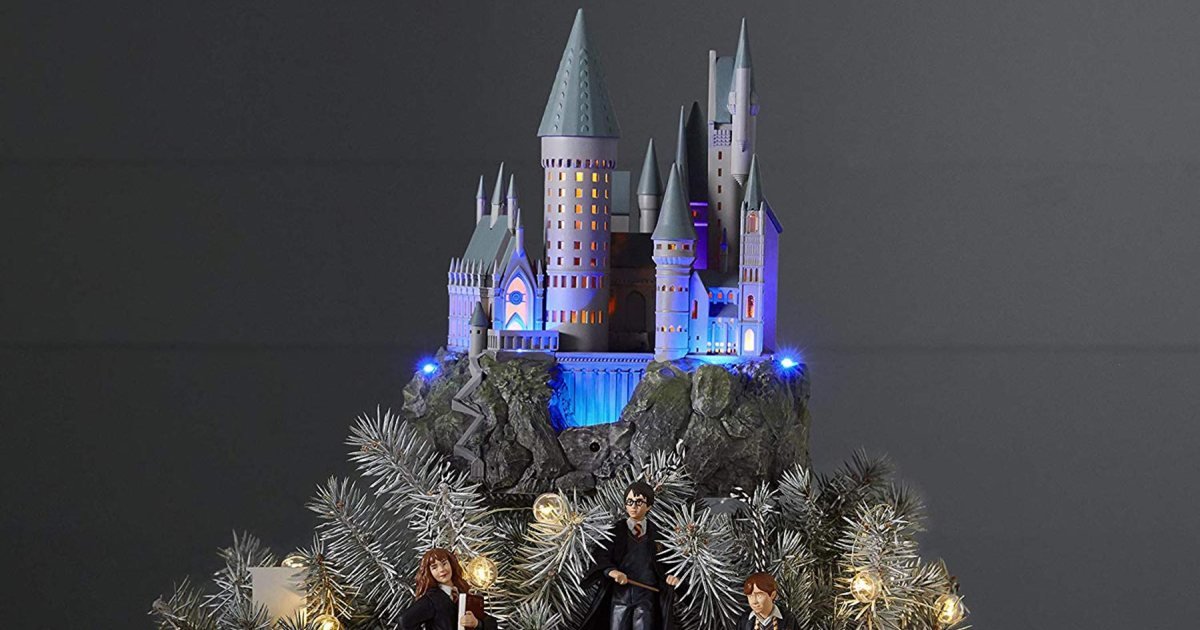 This Hogwarts tree topper will bring a little extra magic to your home ...