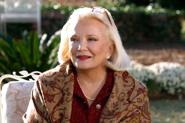 “The Notebook” star Gena Rowlands has Alzheimer's
