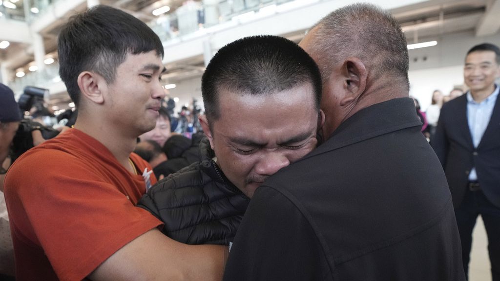Five Thai hostages held by Hamas in Gaza finally return home - Yahoo ...