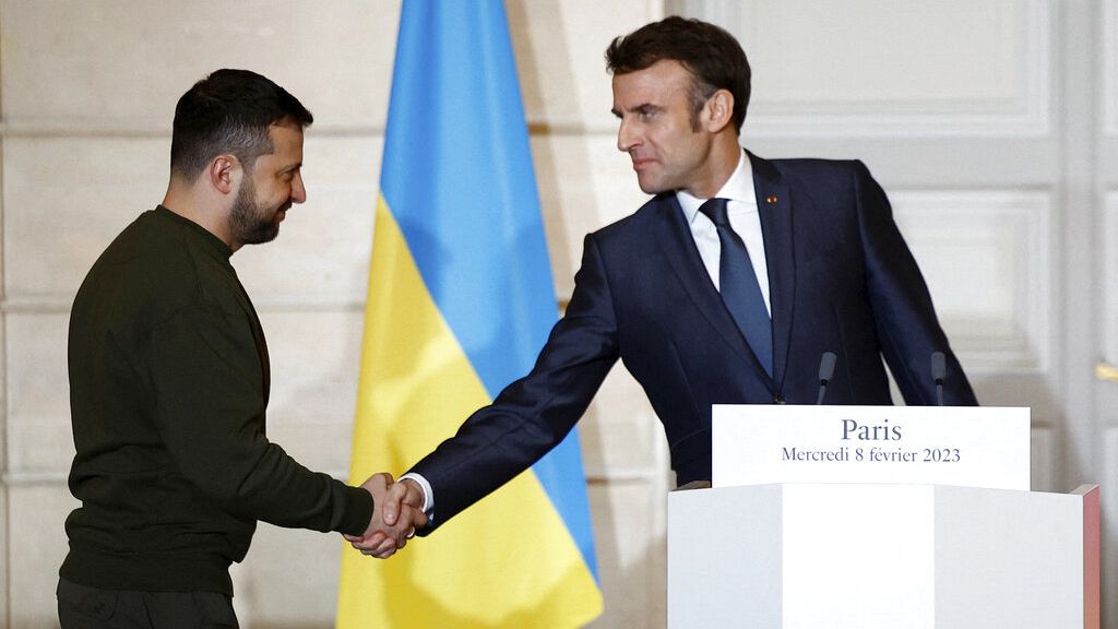 French President Macron will host Ukrainian leader Zelenskyy after ...