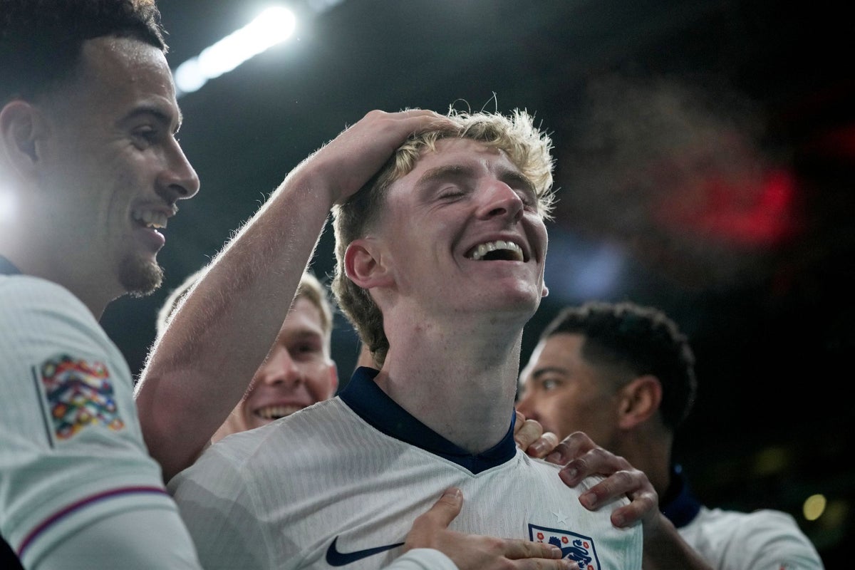 England 5-0 Ireland: Lee Carsley bows out in style as new stars score ...