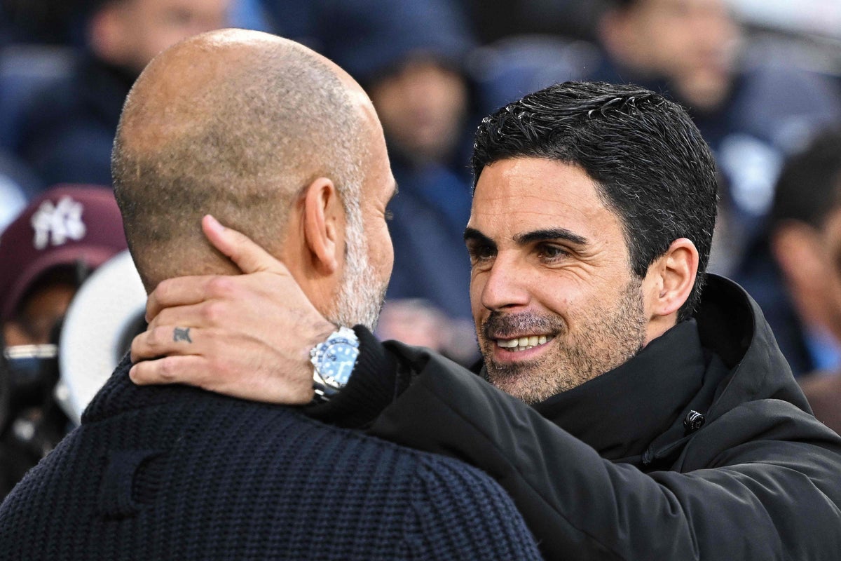 Mikel Arteta 'inspired' by Pep Guardiola and Jurgen Klopp to lead Arsenal to title glory - Yahoo ...