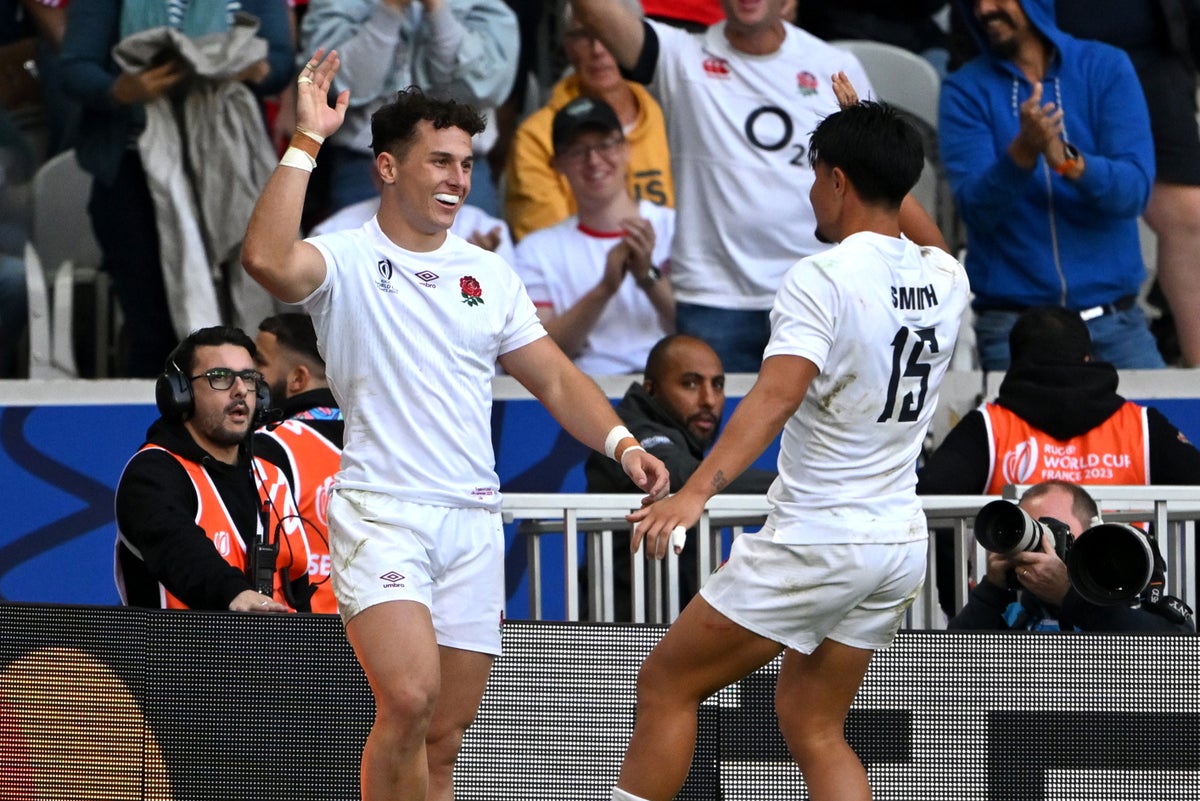 England 71-0 Chile: Henry Arundell equals record with five-try haul in huge Rugby World Cup win ...