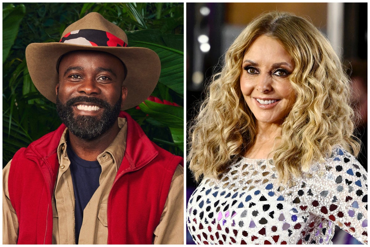 Carol Vorderman responds as I'm A Celebrity star admits to 'major crush' on her - Yahoo News UK