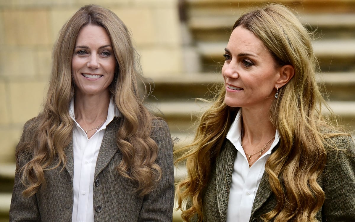 Princess of Wales shows off new blonde look in visit to London's Natural History Museum - Yahoo ...