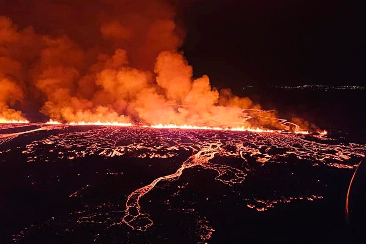 Hundreds flee after Icelandic volcano erupts for fourth time this year
