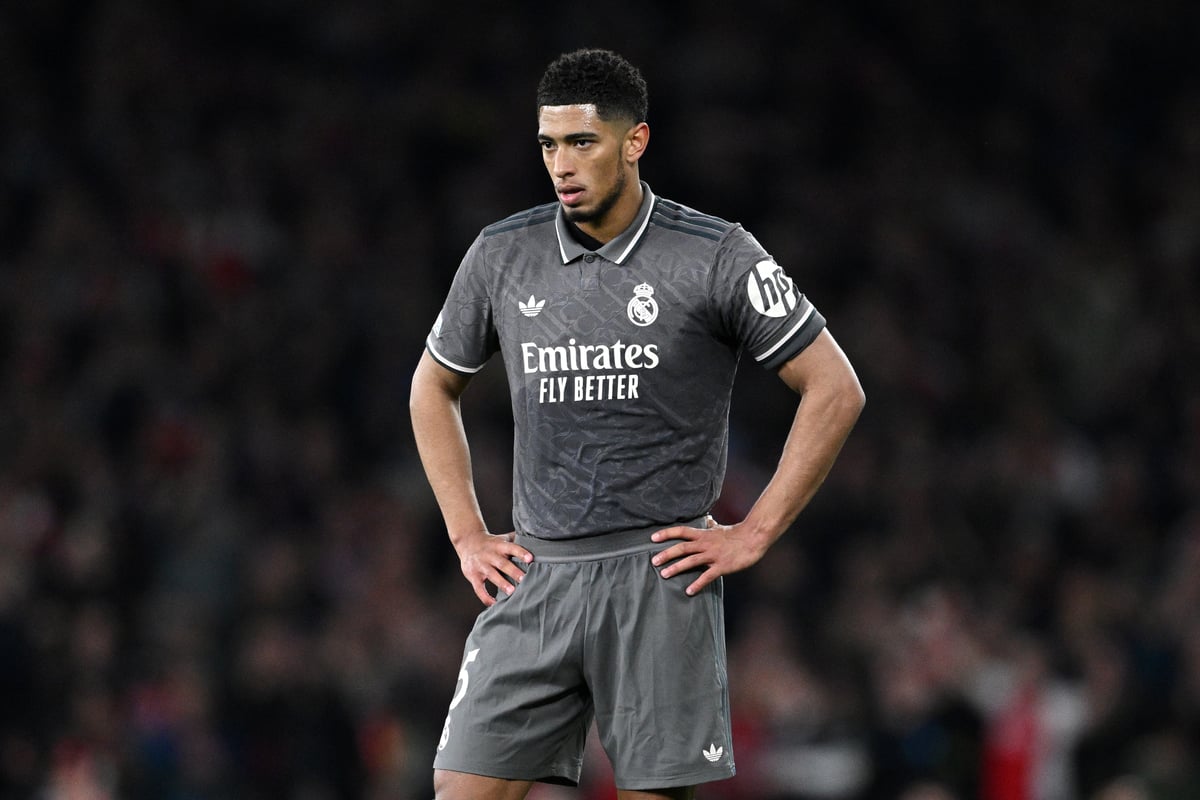 Jude Bellingham 'in training bust-up with Real Madrid team-mate' ahead of Arsenal clash - Yahoo ...