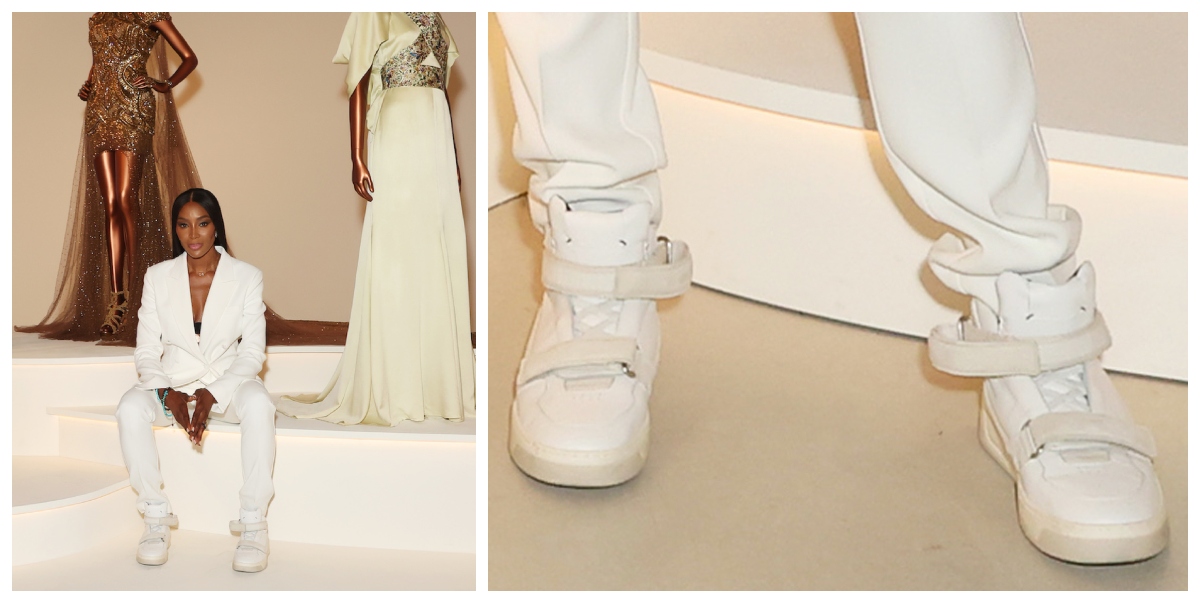 Naomi Campbell Wears Her Own Hugo Boss Designed Sneakers to Celebrate ...