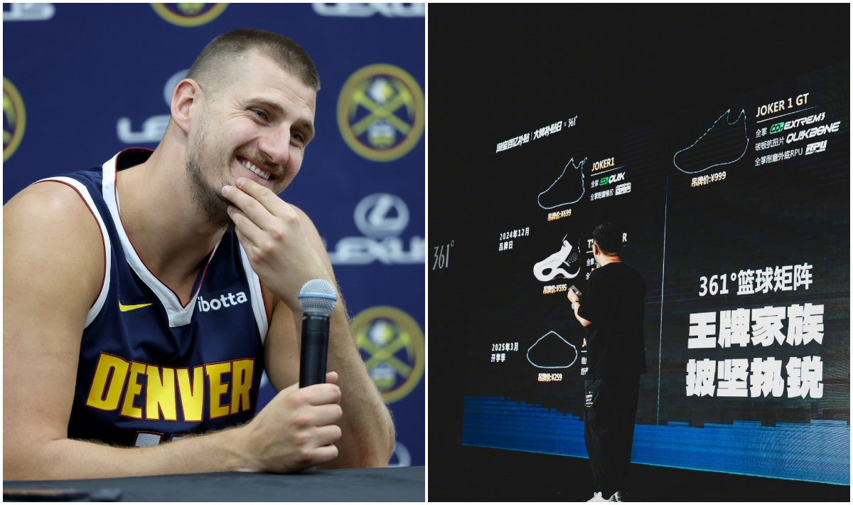 Nikola Jokić Is Getting His Own Signature Shoe With 361 Degrees