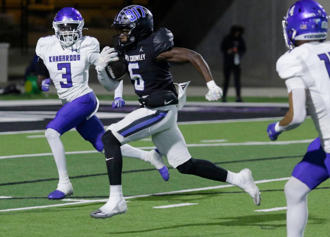 North Crowley stays hot, dominates Weatherford to remain undefeated on ...