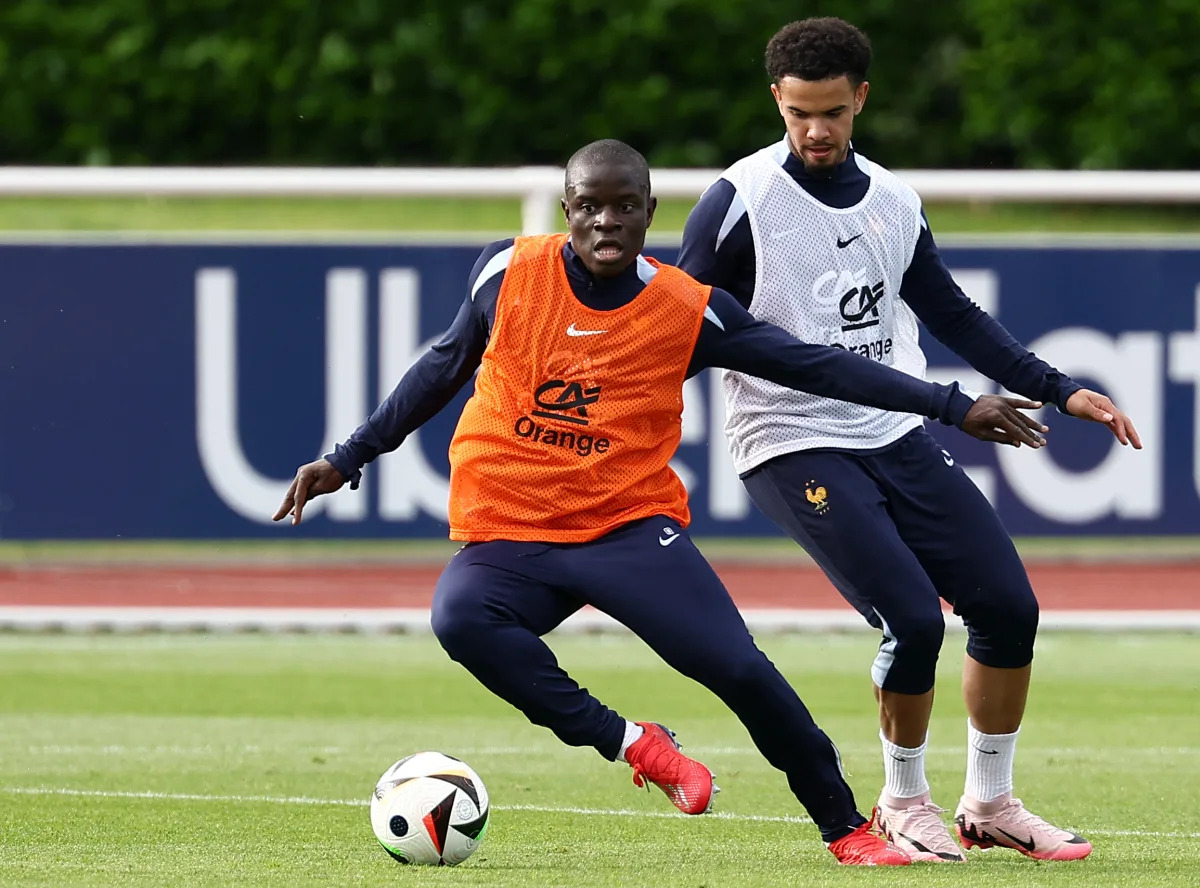 France predicted XI v Luxembourg: Aurélien Tchouaméni & Adrien Rabiot out, N’Golo Kanté to start ...