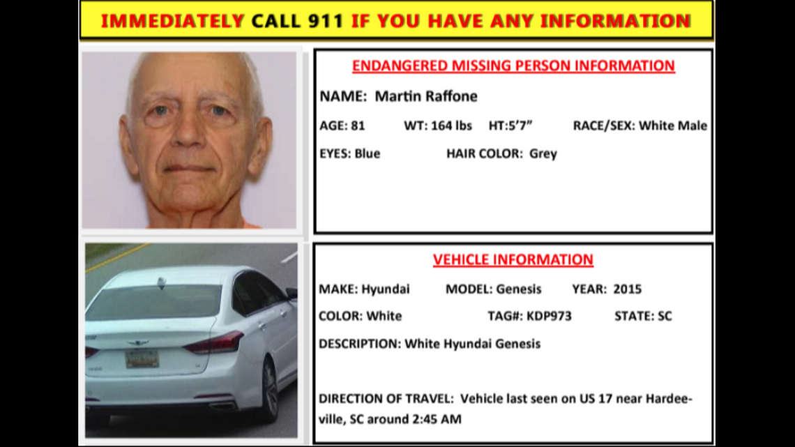 81-year-old Sun City man missing and ‘endangered;’ Beaufort and Jasper ...