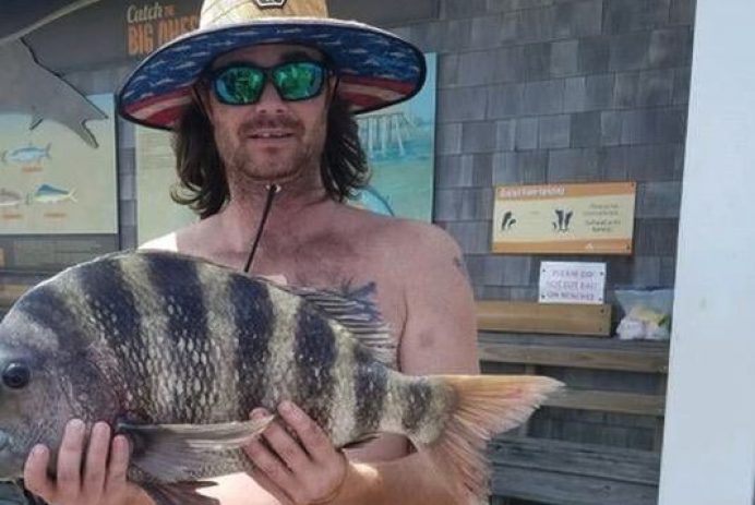 Man catches 'creepy' fish with 'human face': 'RUN'