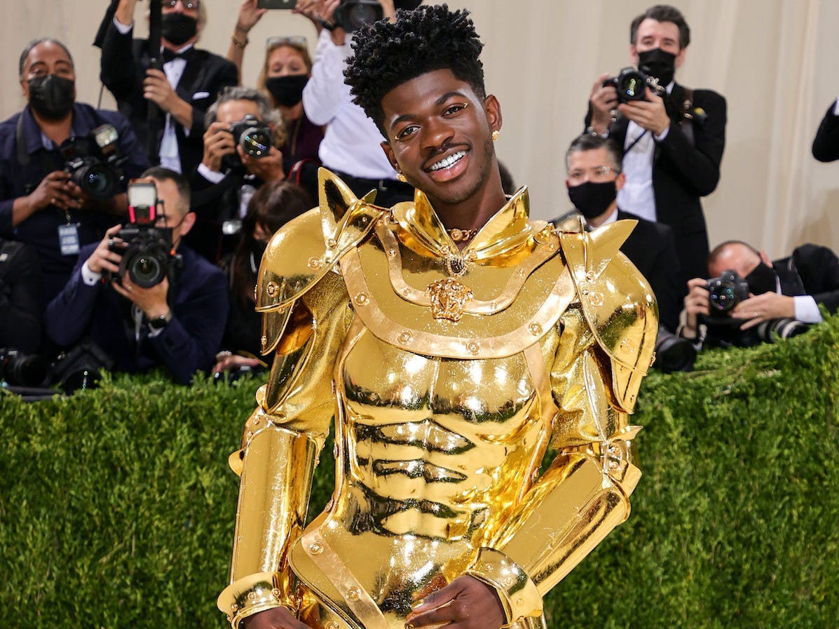 Lil Nas X made an entrance at the Met Gala with 3 show-stopping outfits ...
