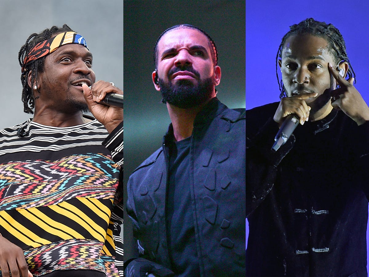 13 times Drake has had beef with other rappers, including Kendrick ...