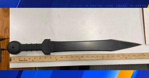 Seattle police arrest man with sword after attempted burglary, assault
