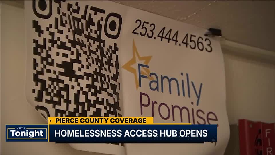 VIDEO: Homelessness access hub opens in Pierce County