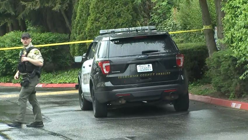 VIDEO: 2 in custody after shooting at Everett apartment complex