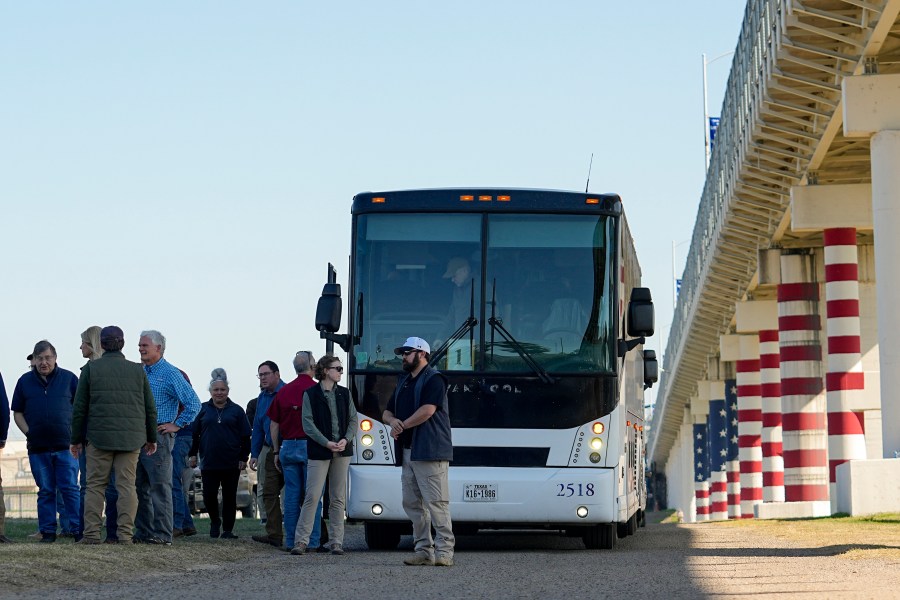 ‘Take Our Border Back Convoy’ heading through Central Texas to Eagle Pass