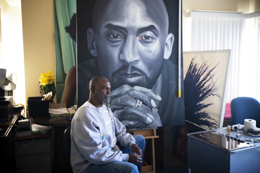 How a Compton artist's lost prison painting found its way to the Hammer ...