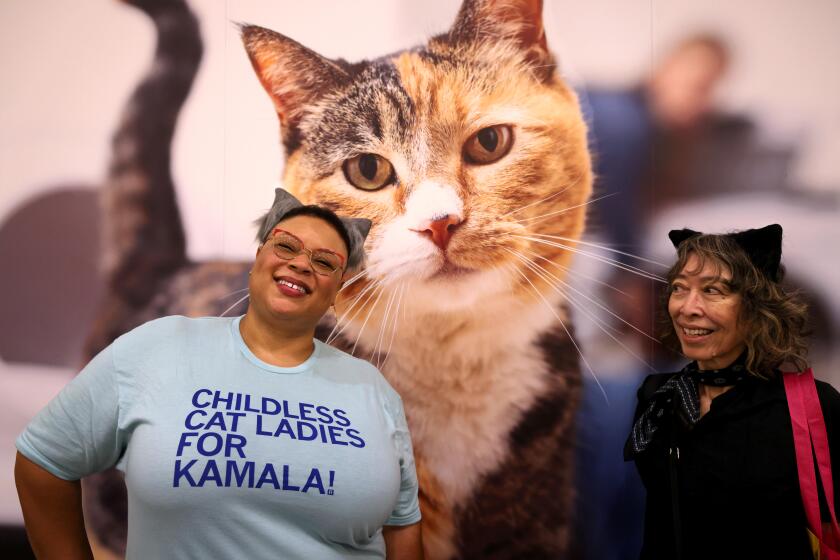 At CatCon, some pounce at JD Vance over 'childless cat ladies' remark